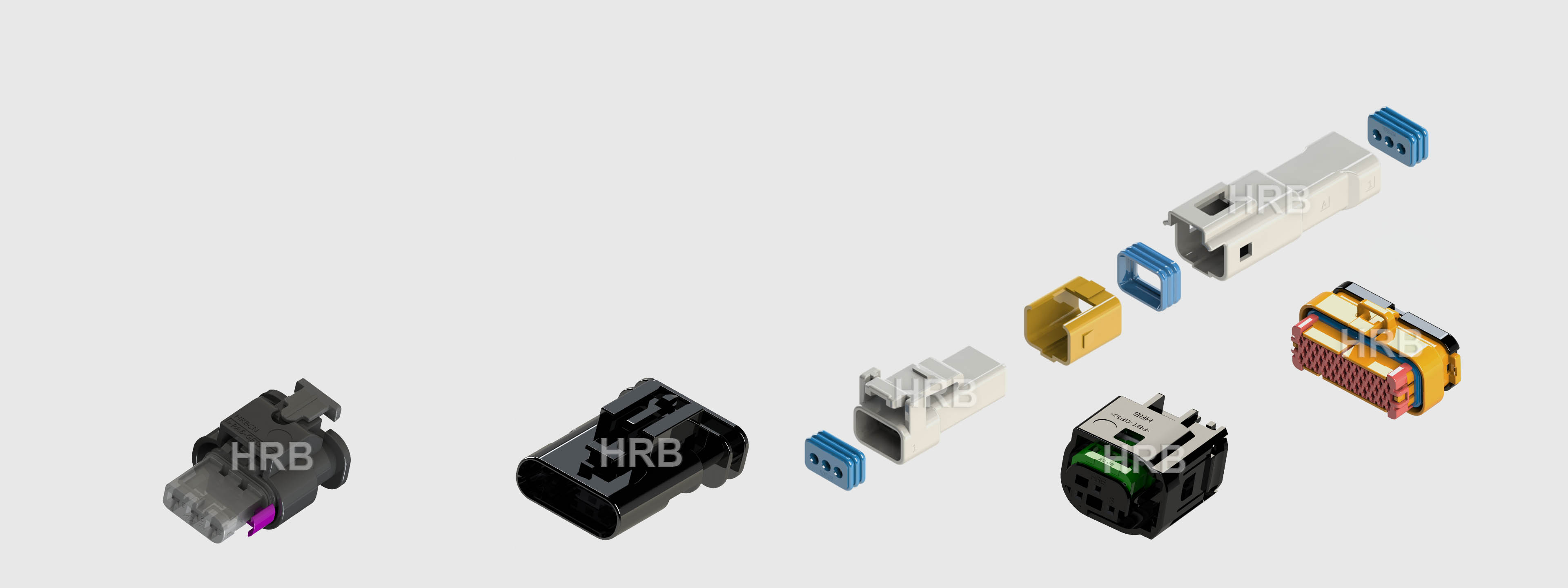 IP67 Waterproof Connector - HRB Connector
